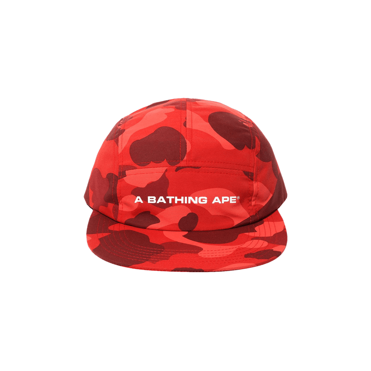 Buy BAPE Color Camo Jet Cap 'Red' - 1I30 180 021 RED | GOAT