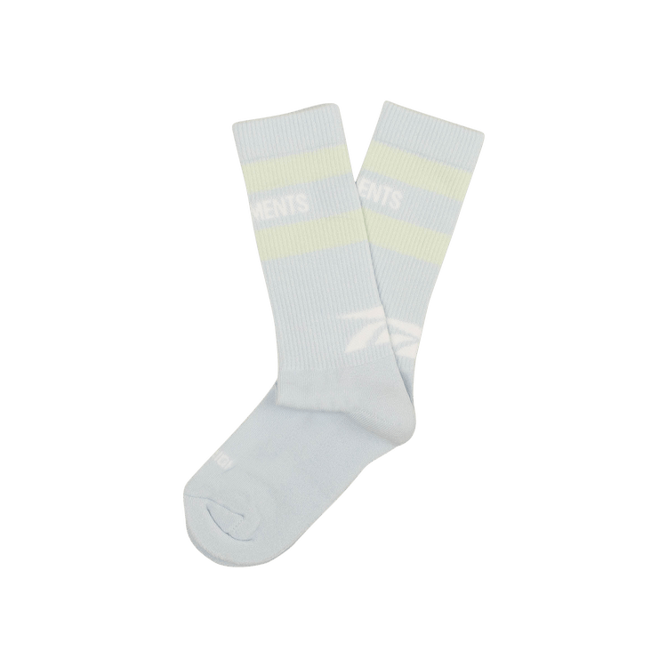 Vetements Classic Socks 'Pastel Blue' | GOAT