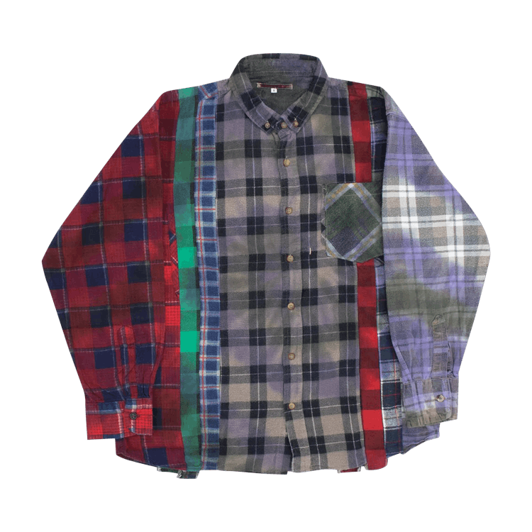 Needles 7 Cuts Tie Dye Flannel Shirt 'Assorted' | GOAT