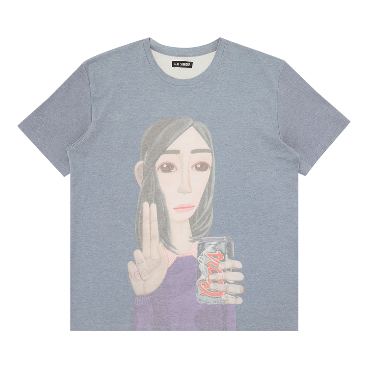 Buy Pre-Owned Raf Simons x Brian Calvin Modelo T-Shirt - 131 1 108 3004 ...