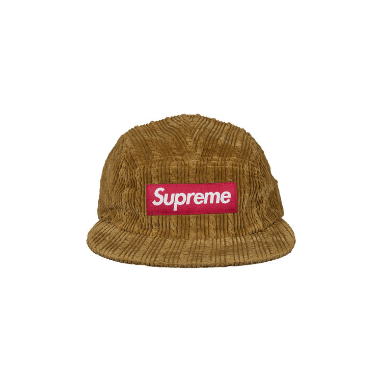 Supreme Rope Corduroy Camp Cap 'Brown' | GOAT