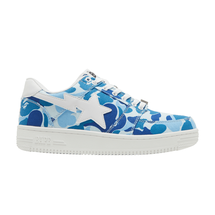Buy Bapesta Low 'ABC Camo - Blue' - 1H30191011 BLU | GOAT