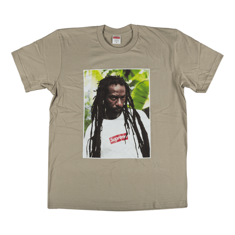 Supreme Buju Banton T-Shirt 'Clay' | GOAT