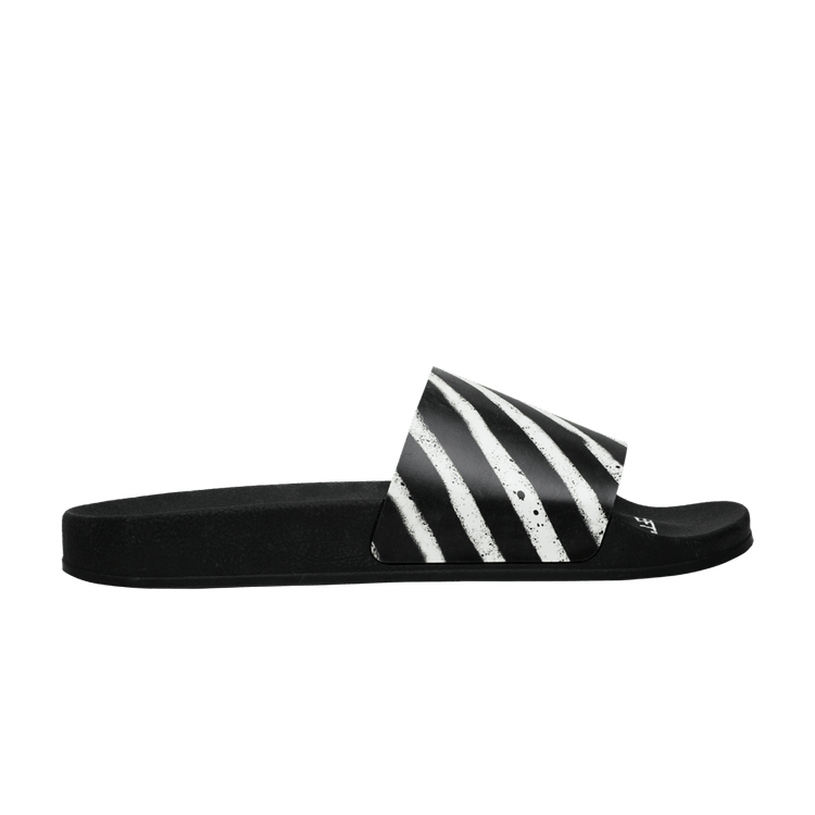 Buy Off-White Sliders 'Graffiti - Black White' 2020 ...