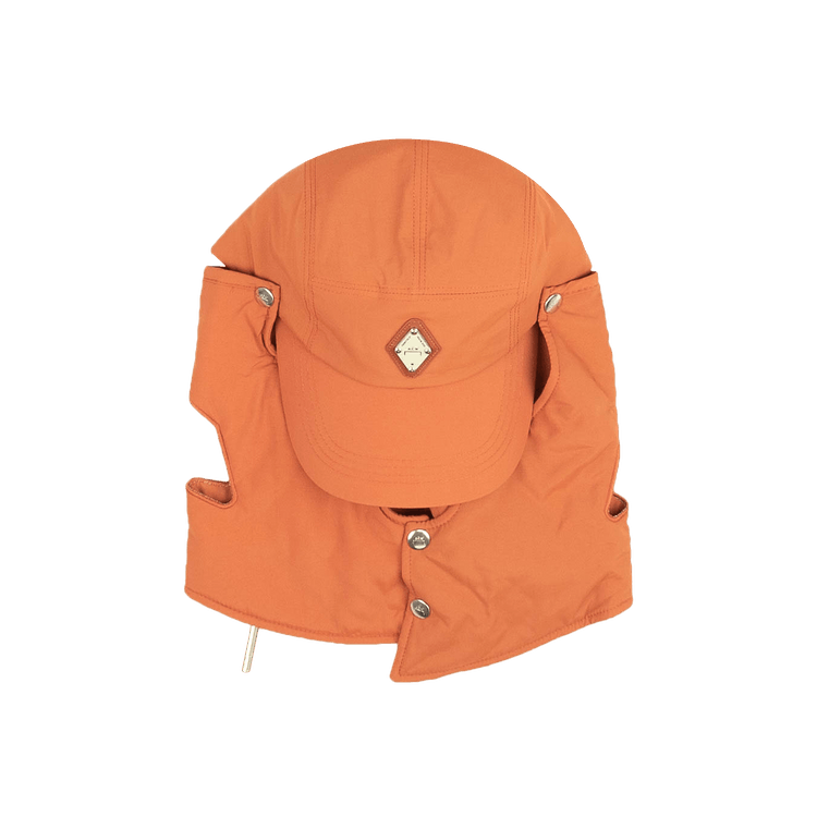 A-Cold-Wall* Flap Logo Baseball Cap 'Orange' | GOAT