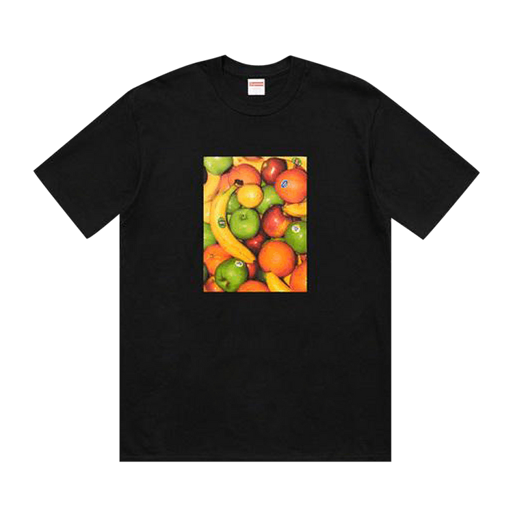 Buy Supreme Fruit Tee 'Black' - SS19T21 BLACK | GOAT