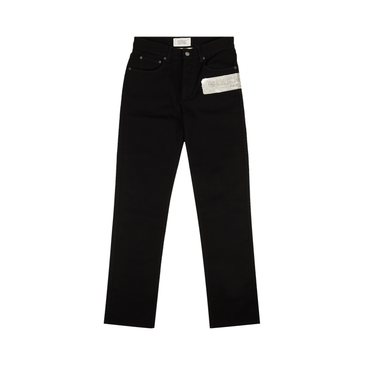 Givenchy Straight Fit Denim 'Black' | GOAT