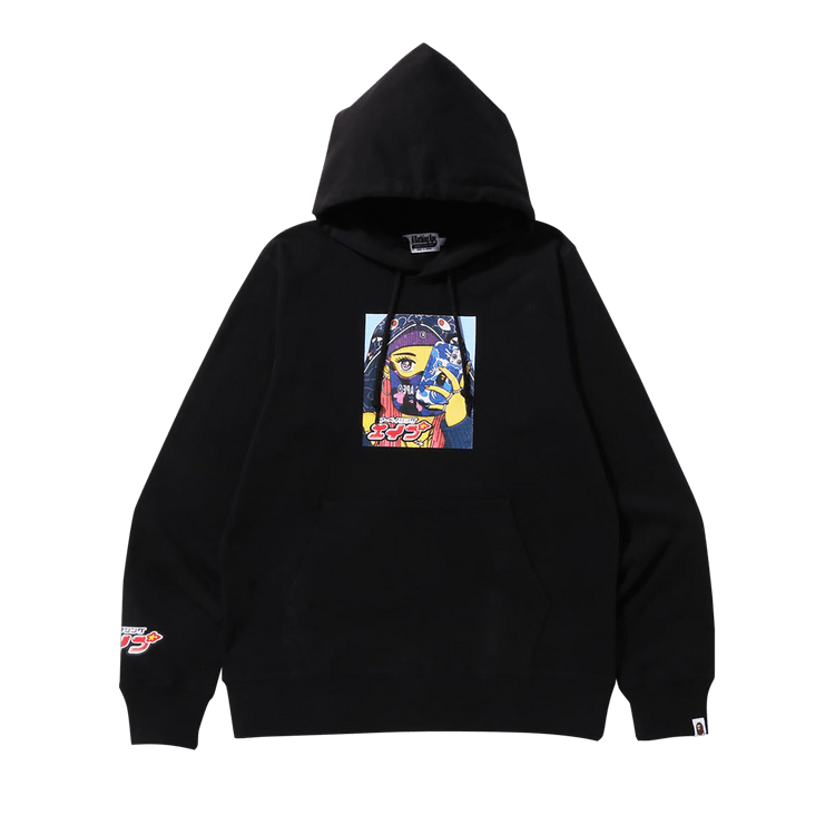 Buy BAPE Girl Pullover Hoodie 'Black' - 1I30 114 005 BLACK | GOAT