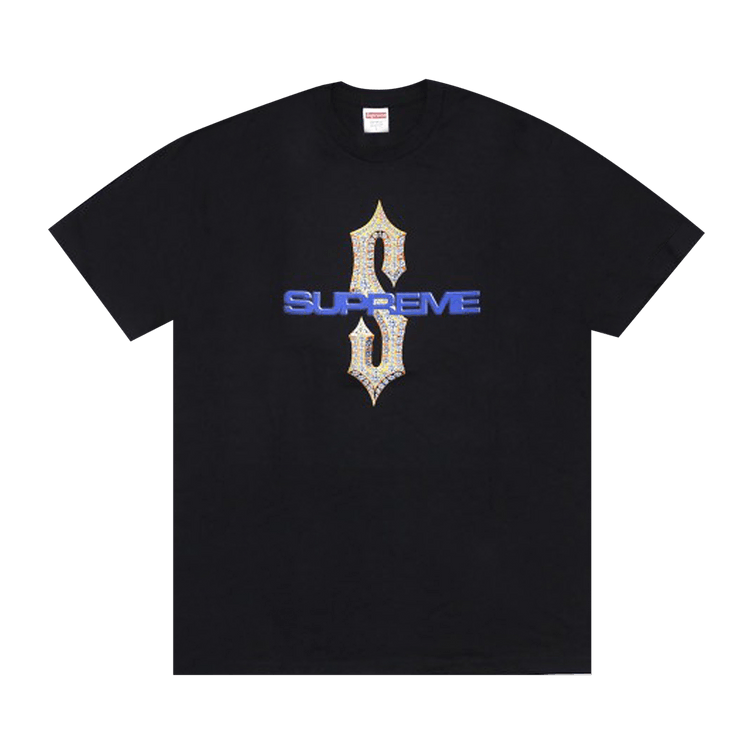 Supreme Diamonds Tee 'Black' | GOAT