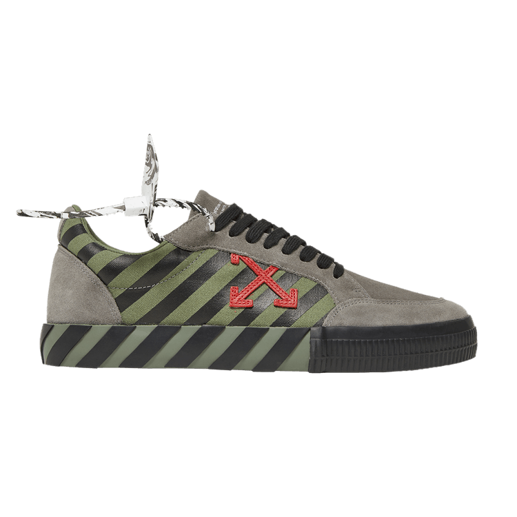 Buy Off-White Vulc Sneaker Low 'Khaki Red' - OMIA085E20LEA001 6325 ...