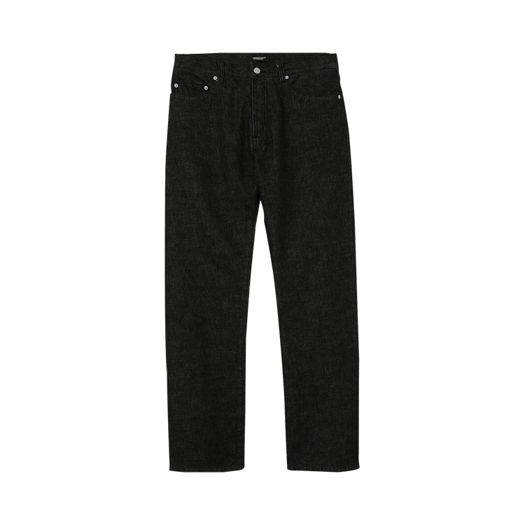 Undercover Basic Straight Pants 'Black' | GOAT