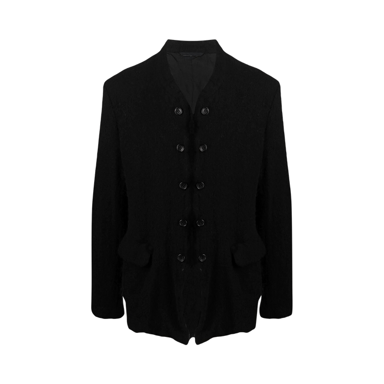 Comme des Garçons Homme Plus Mandarin Collar 10 Button Jacket 'Black ...