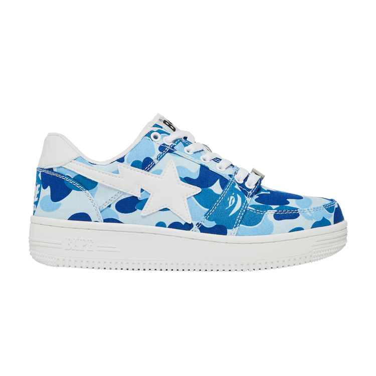 Buy Bapesta Low '20th Anniversary - Blue ABC Camo' - 1G30191001 BLU | GOAT