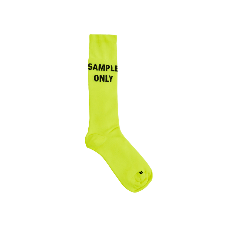 Acne Studios Neon Socks 'Neon Yellow' | GOAT