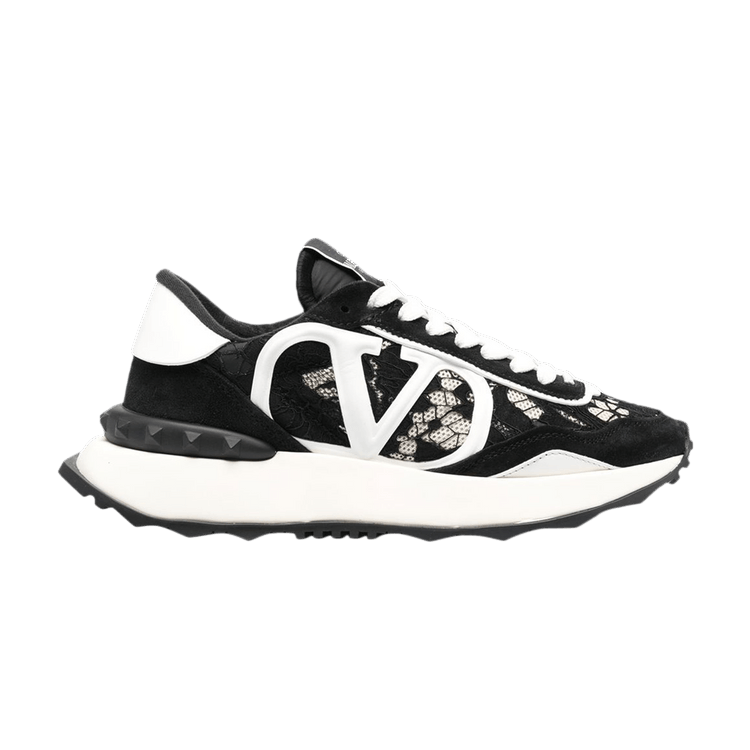 Valentino Wmns Lacerunner 'Black White' | GOAT