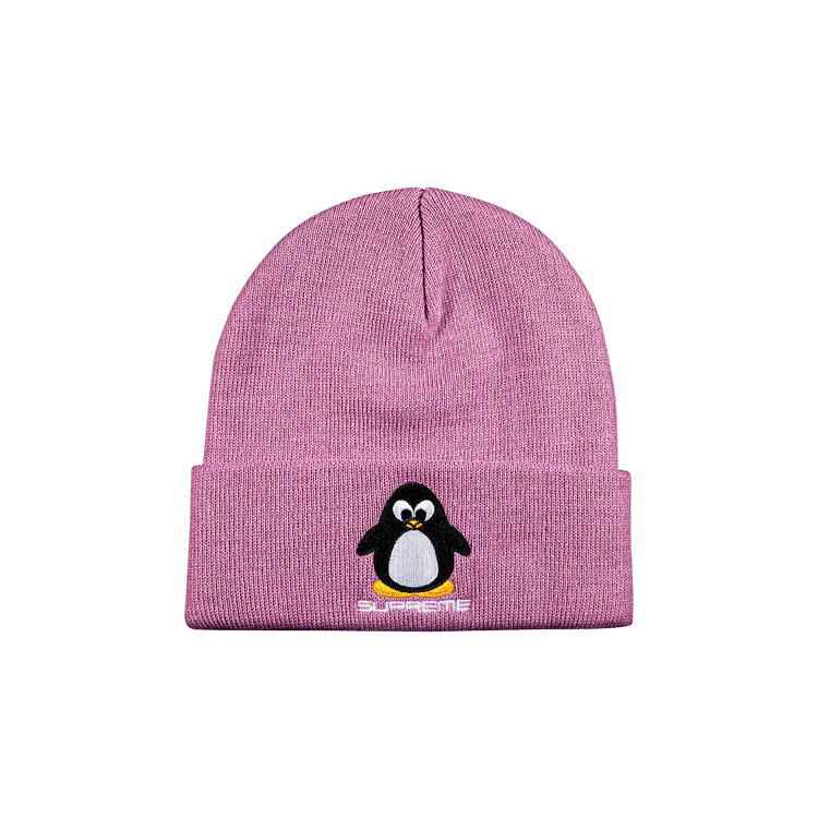 Supreme Penguin Beanie 'Violet' | GOAT