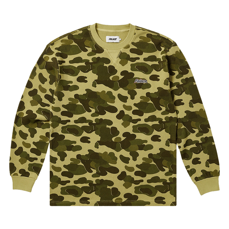 Palace Waffle Long-Sleeve 'Duck Camo' | GOAT UK