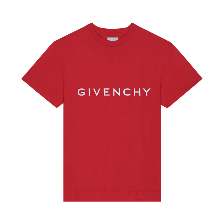 Givenchy T-Shirt 'Vermillion Red' | GOAT