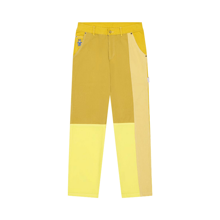 KidSuper Colorblock Pant 'Yellow' | GOAT