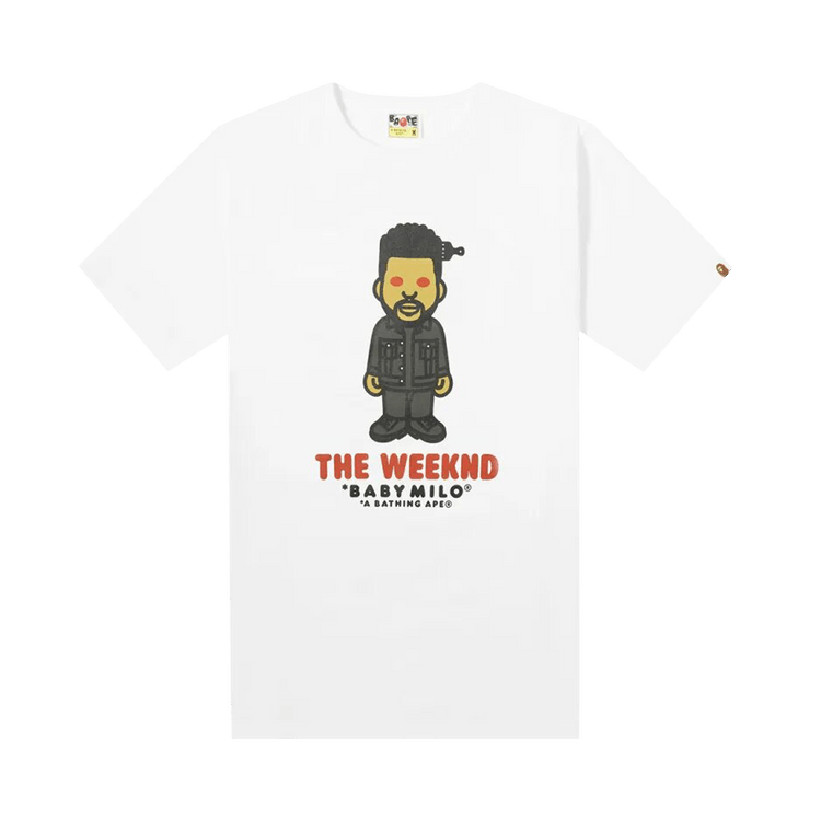 Buy BAPE x XO The Weeknd Baby Milo Tee 'White' - 2F73 110 912 WHITE | GOAT