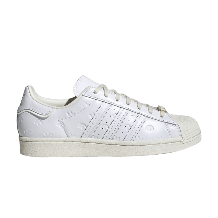 Buy Superstar 'Allover Debossed Trefoils - White' - GY0025 | GOAT