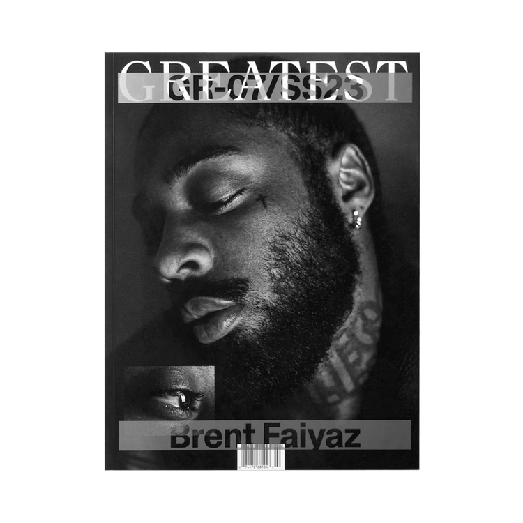Buy GREATEST Magazine Issue 07 - Brent Faiyaz - GR07BF | GOAT