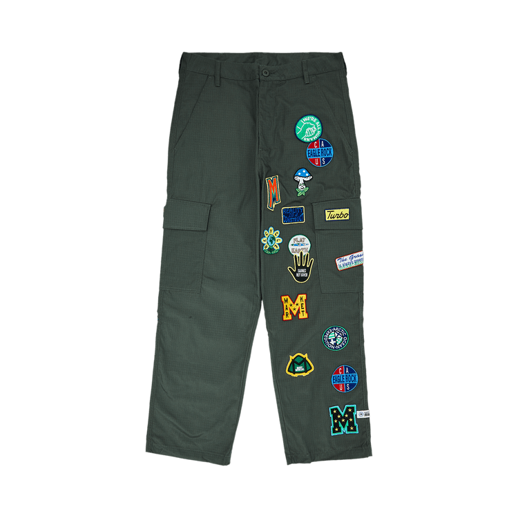 Buy Market Patch Cargo Pant 'Green' - 411123001 GREE | GOAT