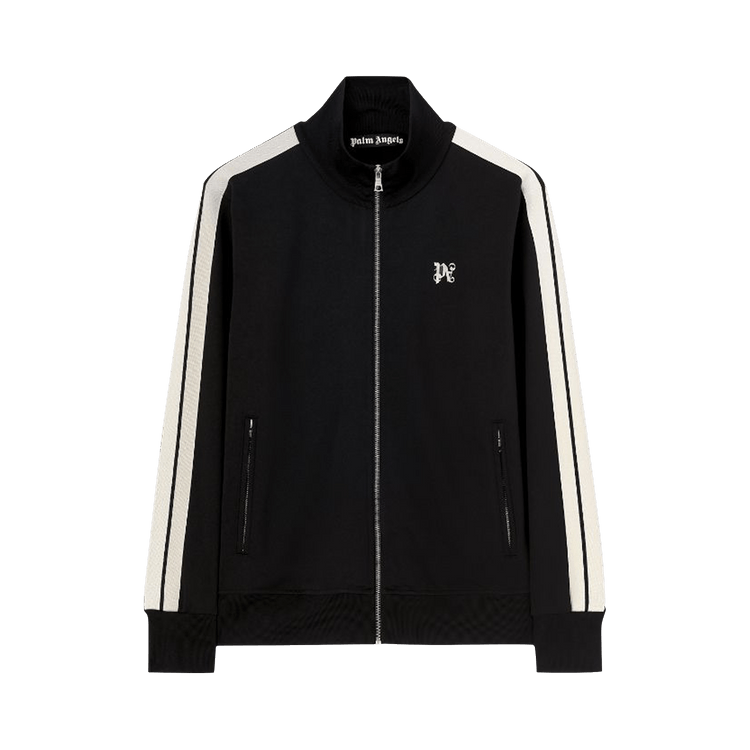 Palm Angels Monogram Classic Track Jacket 'Black/Off White' - Palm ...