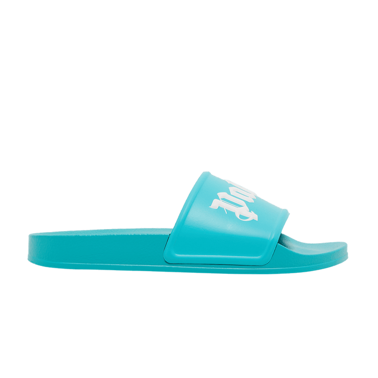 Buy Palm Angels Pool Slider 'Light Blue' - PMIC001S23PLA001 4001 | GOAT