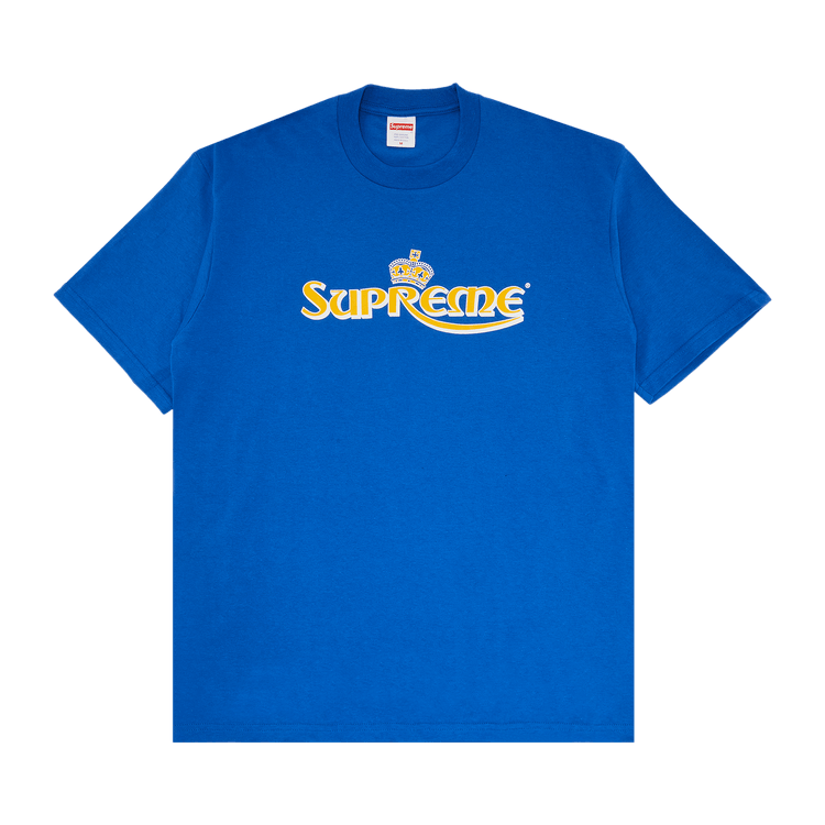 Buy Supreme Crown Tee 'Royal' - SS23T70 ROYAL | GOAT