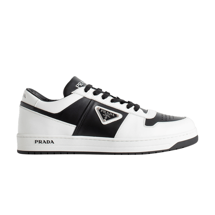 Prada Downtown Leather 'White Black' - Culture Circle