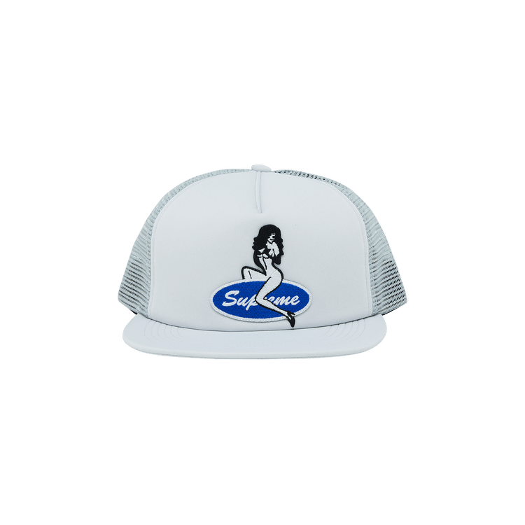 Buy Supreme Pin Up Mesh Back 5-Panel 'Grey' - FW23H109 GREY | GOAT