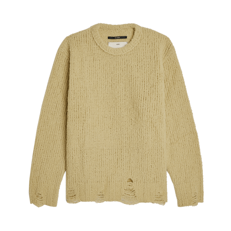 Buy Song for the Mute Bouclé Oversized Sweater 'Sage' - 232 UKT009 ...