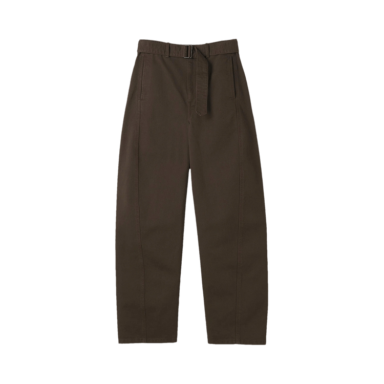Buy Lemaire Twisted Belted Pants 'Espresso' - PA326 LD1001 BR495 | GOAT