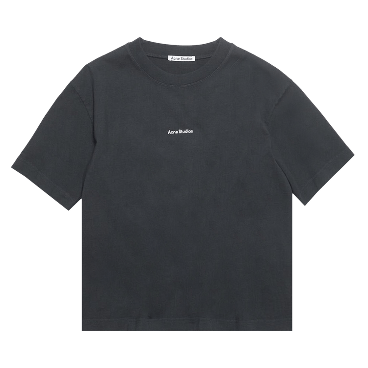 Acne Studios Logo T-Shirt 'Black' - Acne Studios | Buy Authentic T ...
