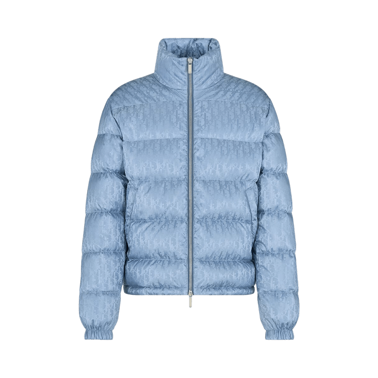 Buy Dior Oblique Down Jacket 'Blue Technical Jacquard' - 943C449A4462 ...