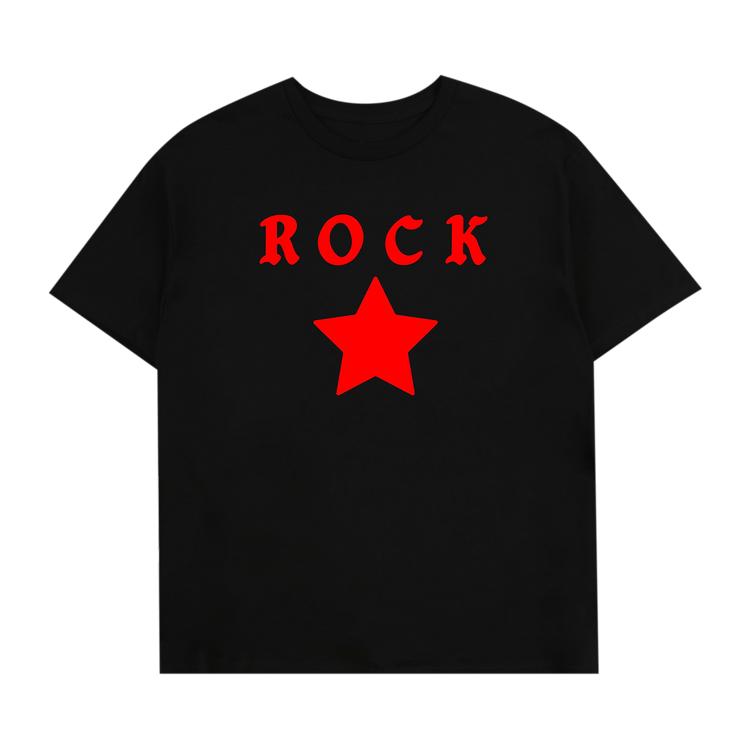 Buy Pleasures Rockstar T-Shirt 'Black' - P23N004 BLAC | GOAT