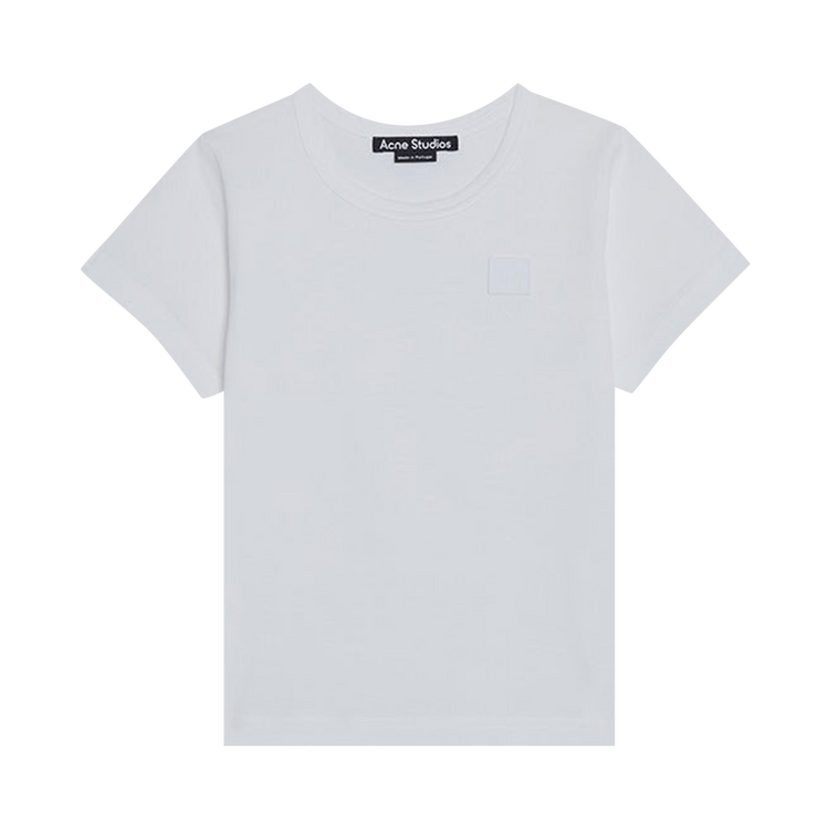 Buy Acne Studios Kids Nash Face T-Shirt 'Optic White' - 2NH173 GOAT ...