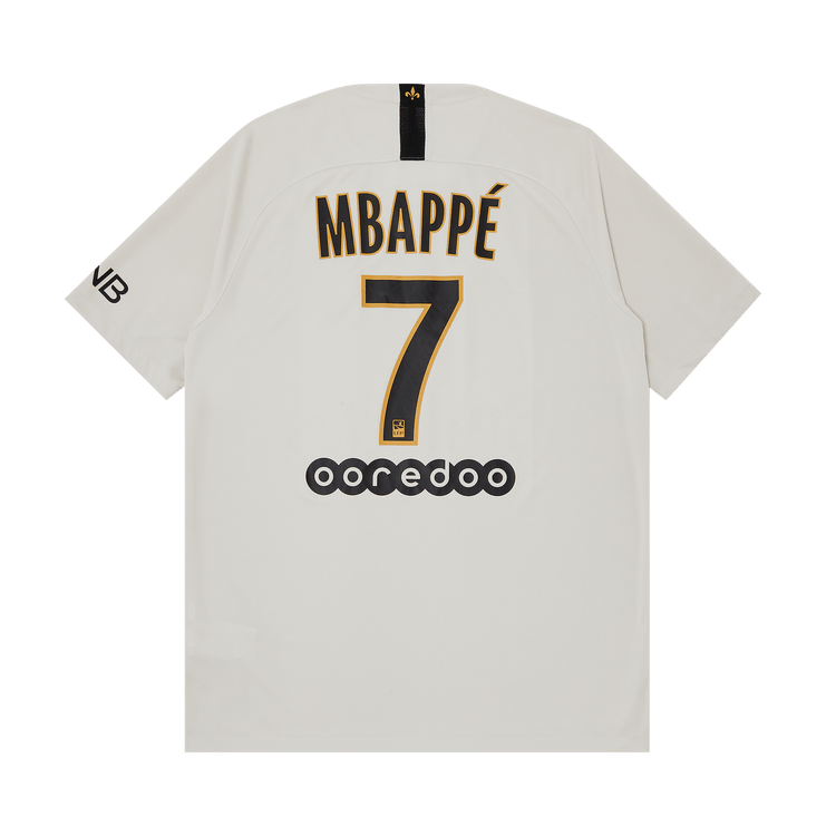 Buy Pre-Owned Paris Saint-Germain Mbappé #7 Away Stadium Jersey 'Grey ...