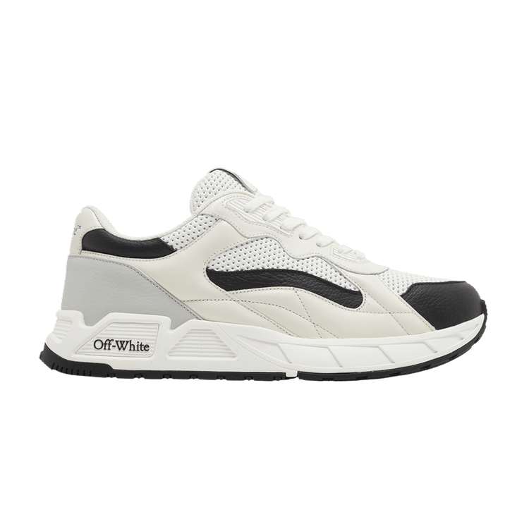 Buy Off-White Runner B Sneaker 'White Black' - OMIA289F23LEA001 0110 | GOAT