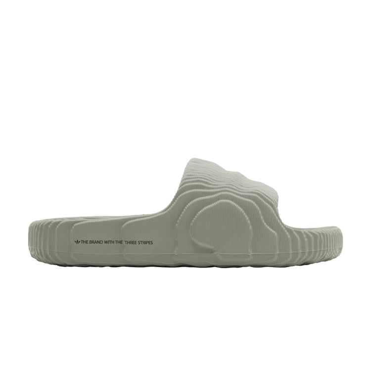 Buy Adilette 22 Slides 'Silver Green' - IG8264 | GOAT