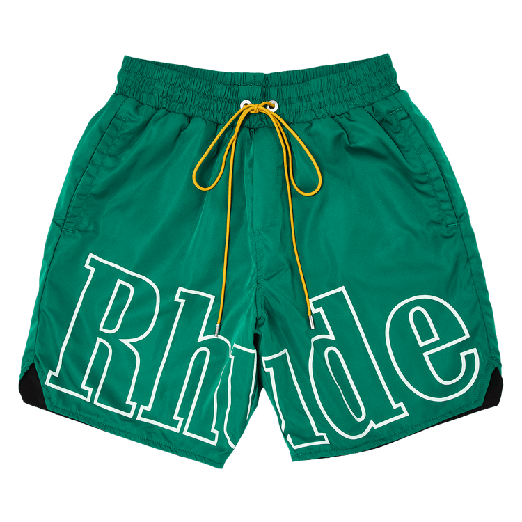 Buy Rhude Logo Track Short 'Green' - SS24SH12842373 | GOAT