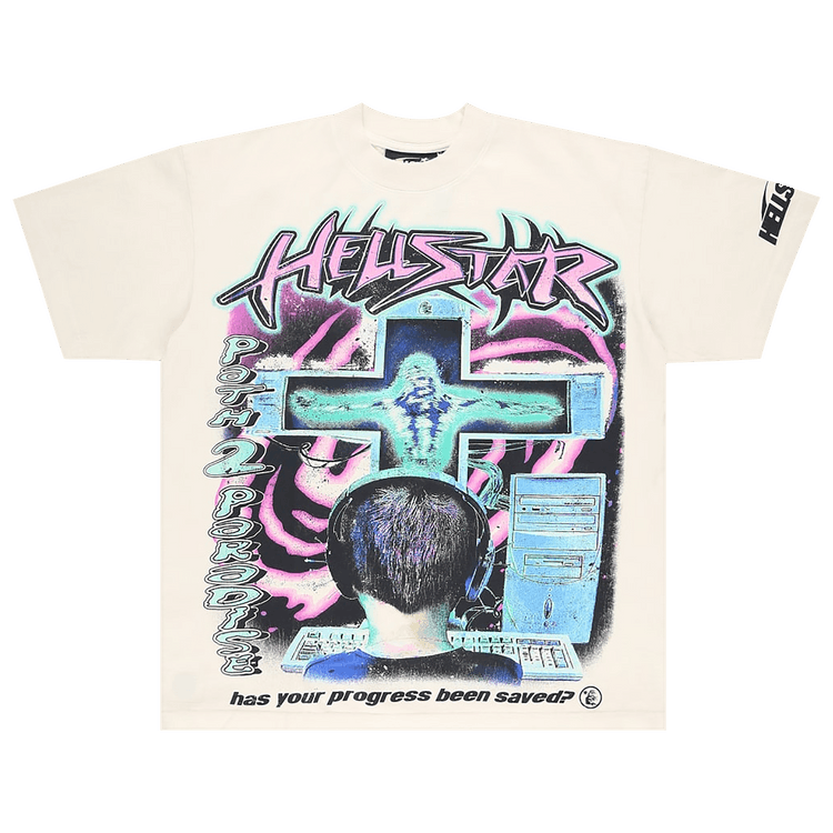 Buy Hellstar Online T-Shirt 'White' - HS T10 WHIT | GOAT