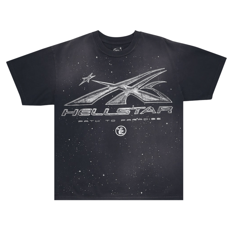 Buy Hellstar Chrome T-Shirt 'Black' - HS T5 BLAC | GOAT