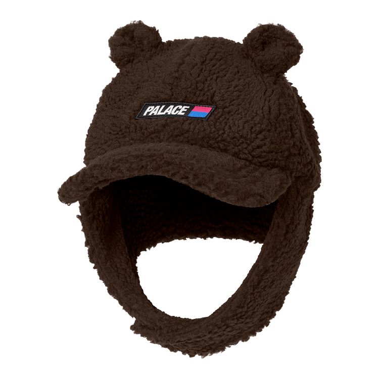Buy Palace Teddy Ears Earflapper 'Brown' - P26H004 | GOAT