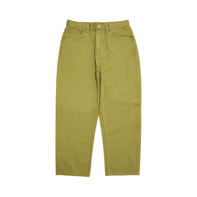 Buy Supreme Baggy Jean 'Light Olive' - SS24P27 LIGHT OLIVE Buy Supreme Baggy Jean 'Light Olive' - SS24P27 LIGHT OLIVE