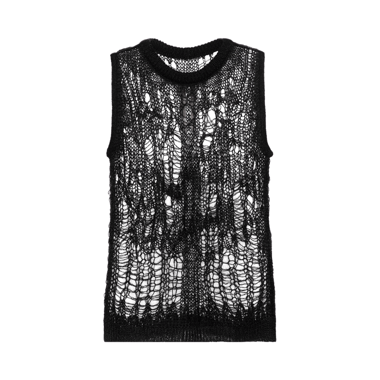 Buy Rick Owens Spider Knit Top 'Black' - RP01D2607 KNETMH 09 | GOAT