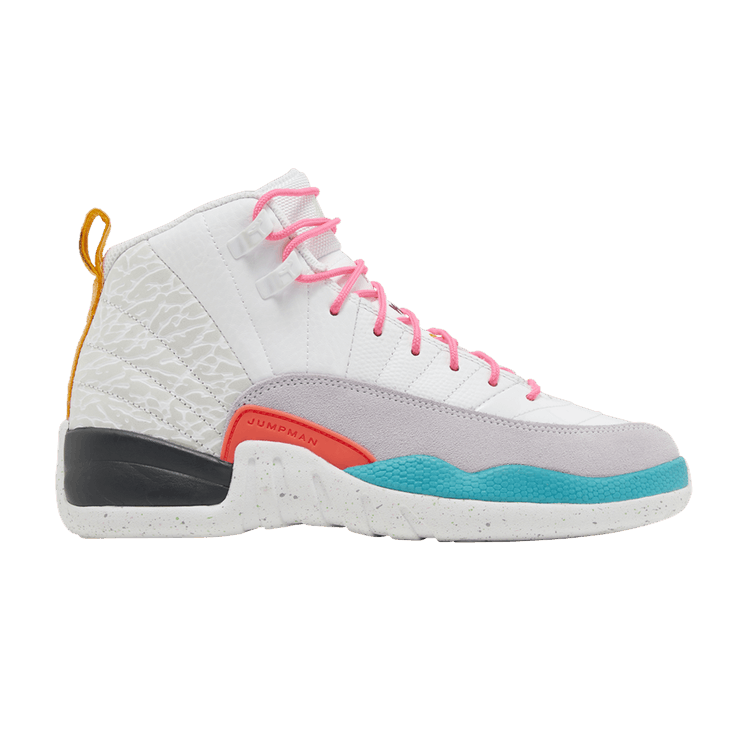 Buy Air Jordan 12 Retro GS 'White Vapor Green' - 153265 130 | GOAT