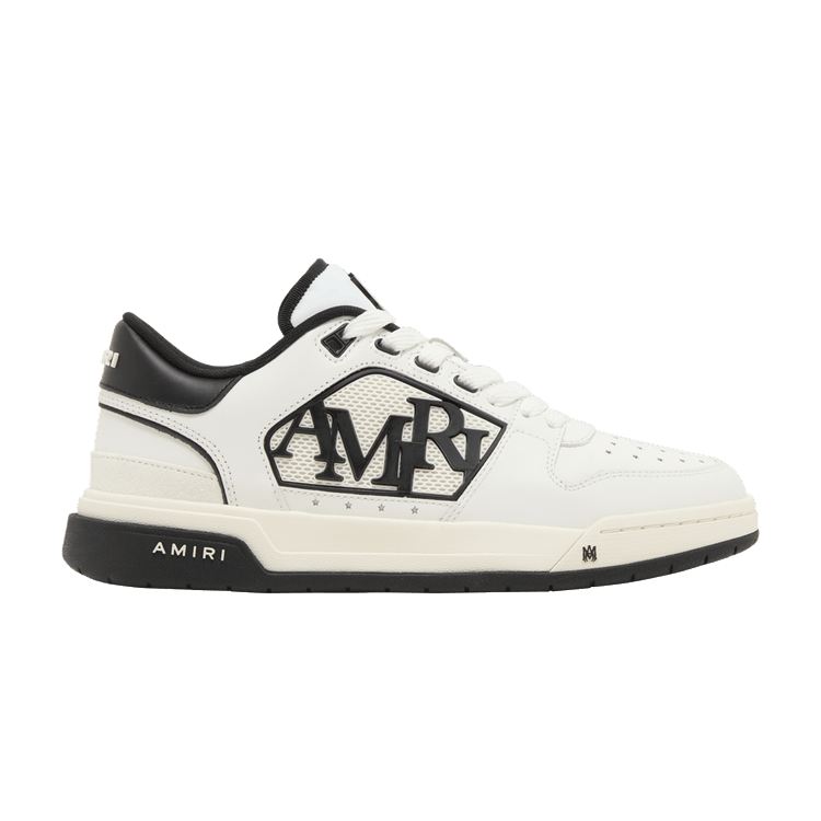 Buy Amiri Classic Low 'Logo - White Black' - AMFOSR1005 111 | GOAT