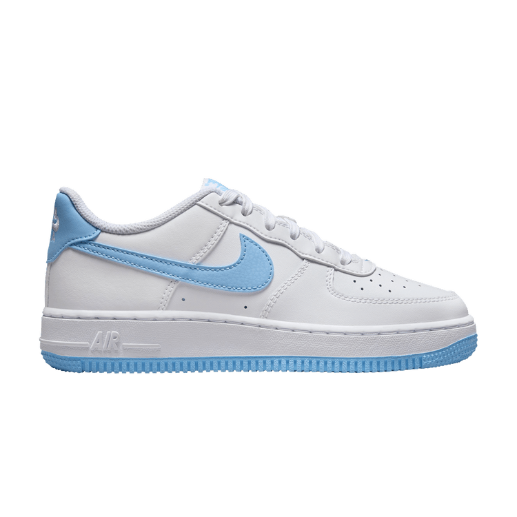 Buy Air Force 1 GS 'White Aquarius Blue' - FV5948 107 | GOAT